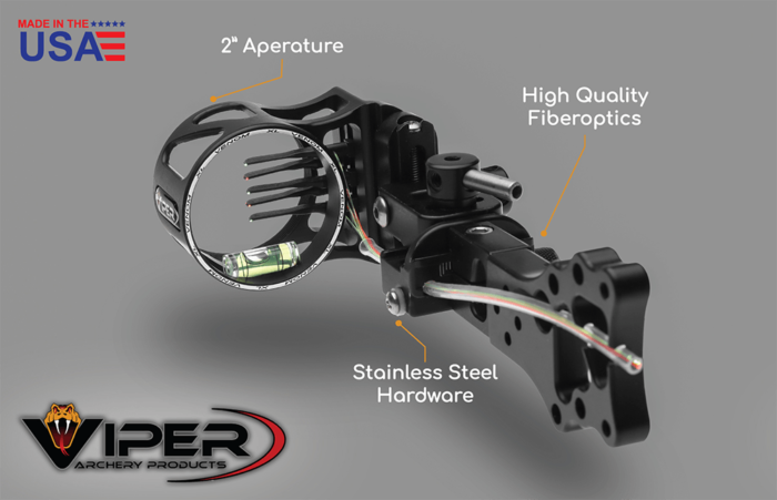 Viper Venom Pro Bow Sight | Viper Archery